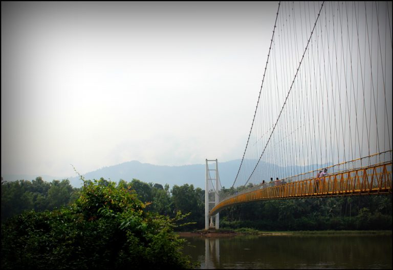 Sharavathi backwaters hanging bridge – My Camera Log