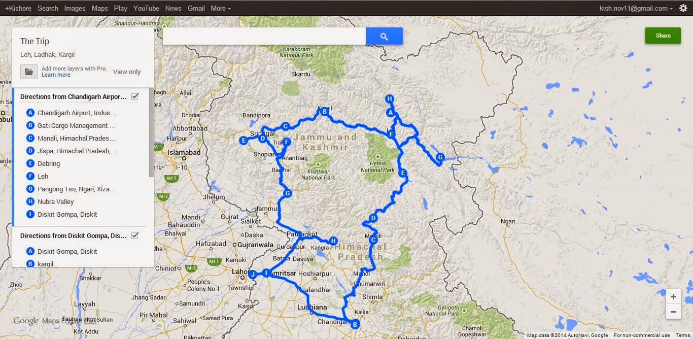 Leh Ladakh Diaries [Part – 1] – Bike trip – Planning – My Camera Log